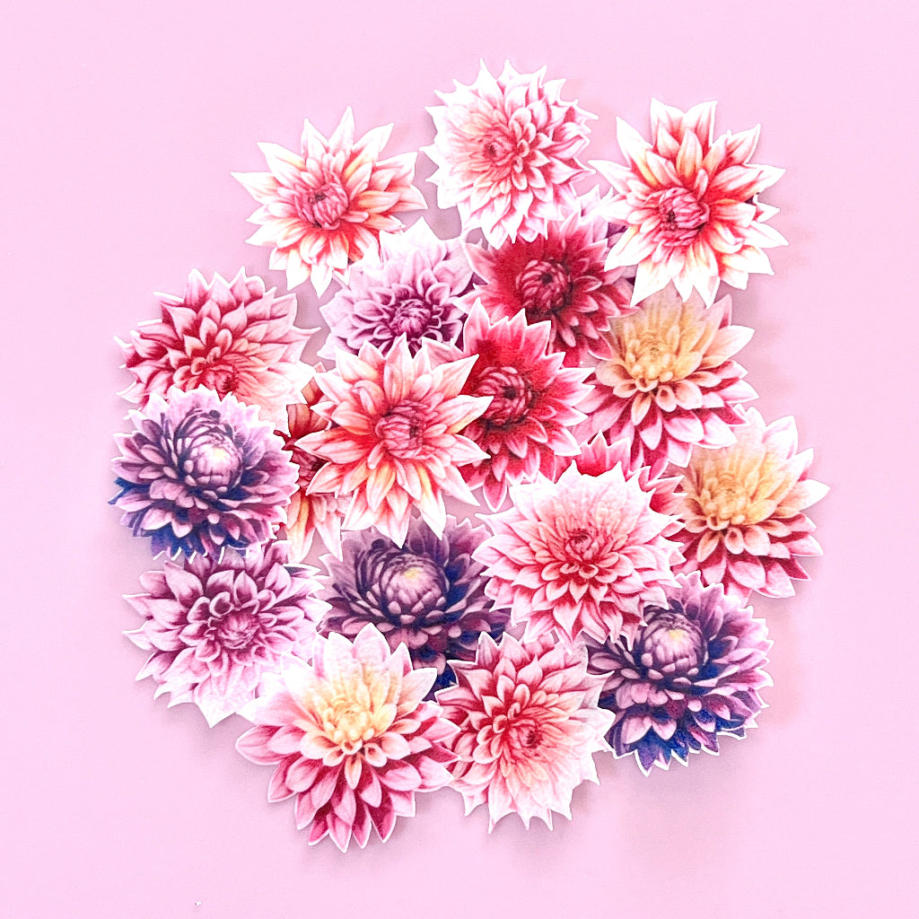 Edible Wafer Cupcake Toppers Bows - Dahlia | Cakers Paradise – Cakers ...