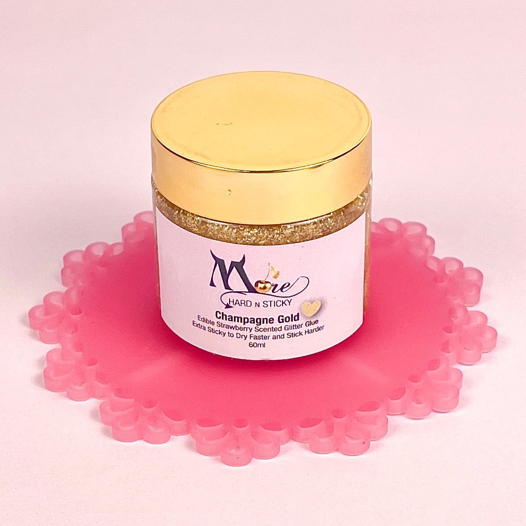 Glitter Edible Glue by Moreish Cakes - Gold Flasher | Cakers Paradise ...