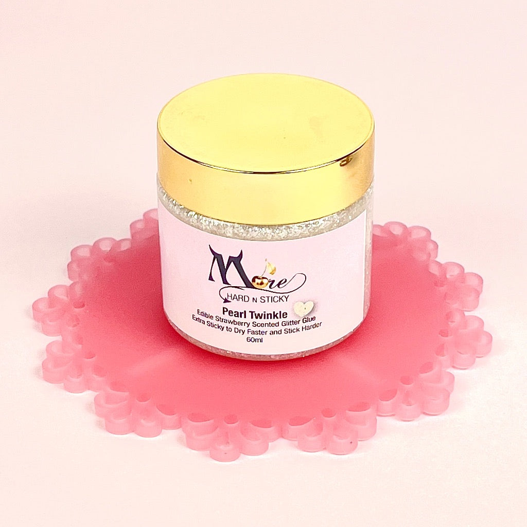 Glitter Edible Glue by Moreish Cakes - Pearl Twinkle | Cakers Paradise ...