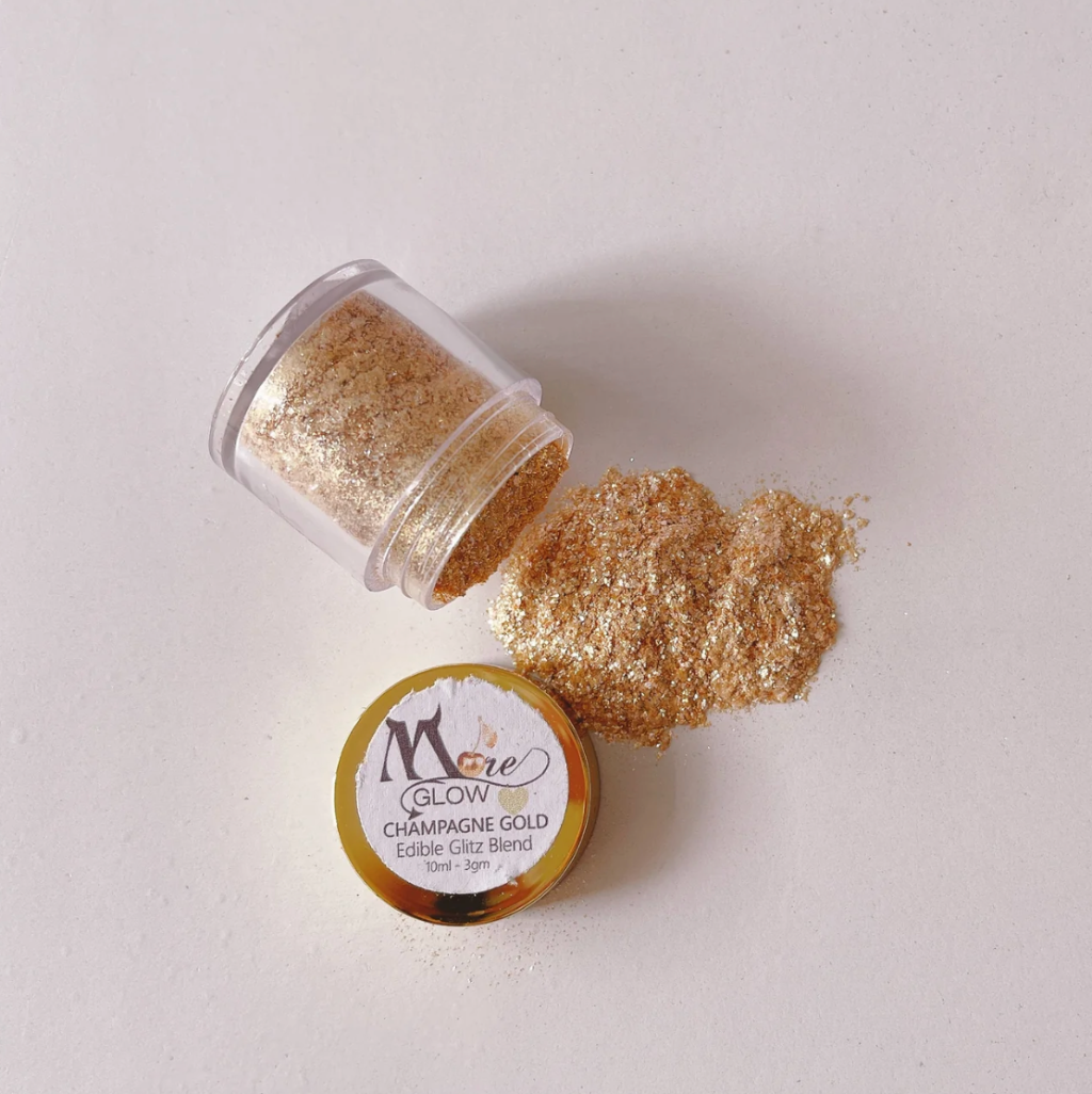 Moreish Cakes More Glow Lustre Dust - Champagne Gold | Cakers Paradise ...