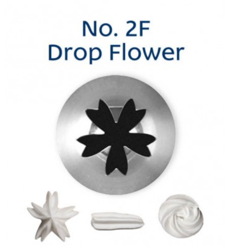 Loyal Drop Flower Piping Nozzle - Tip No.2F | Cakers Paradise – Cakers ...
