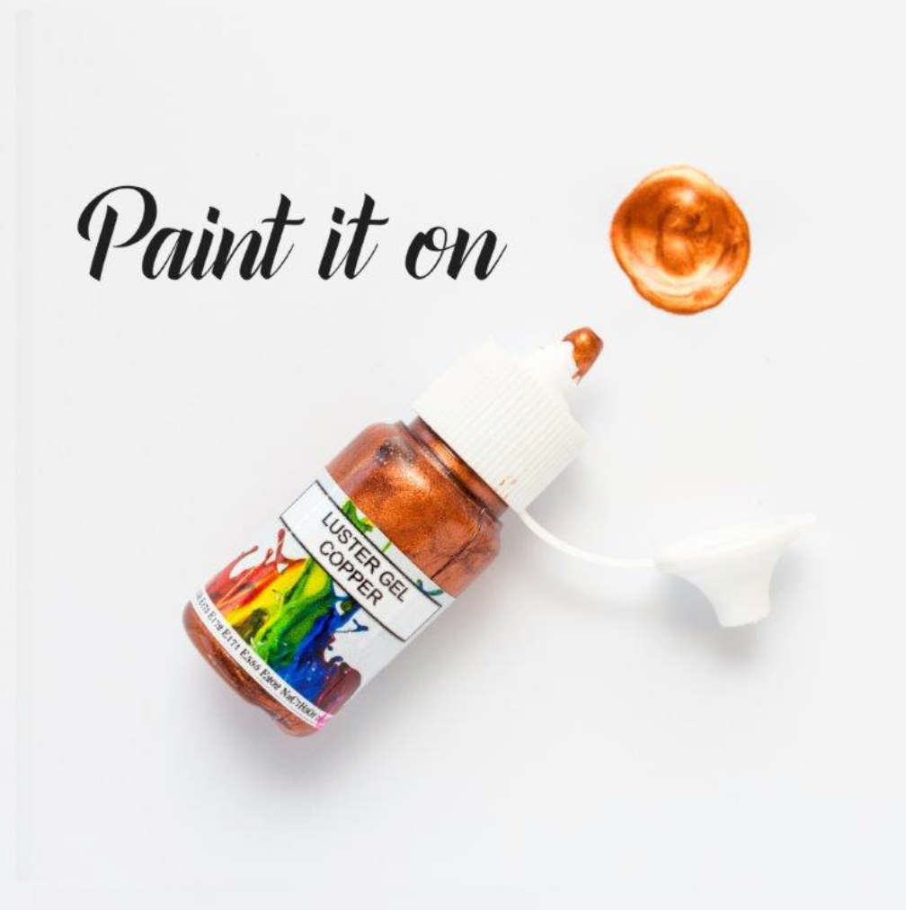 Rolkem Gel Lustre Paint Pearl White - 15ml | Cakers Paradise – Cakers ...