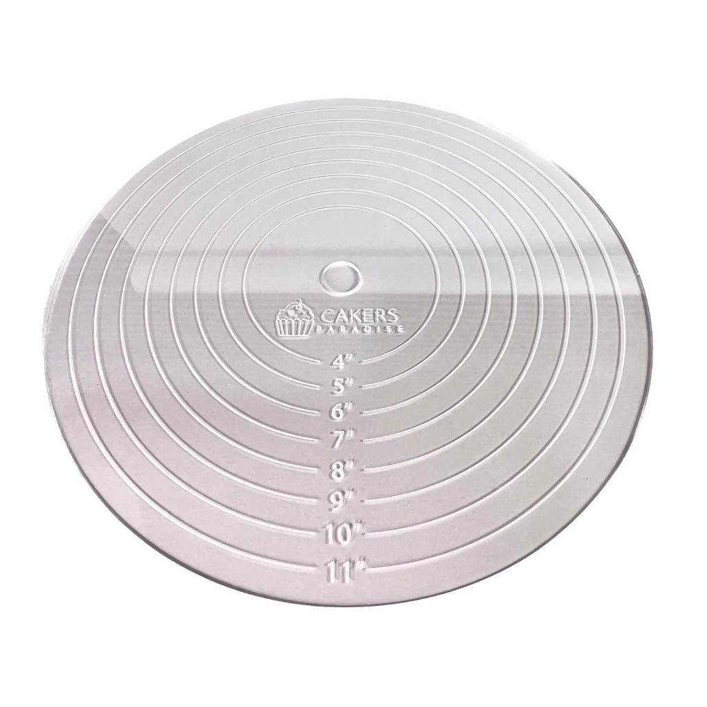 Acrylic Cake Measuring Guide | Cakers Paradise – Cakers Paradise