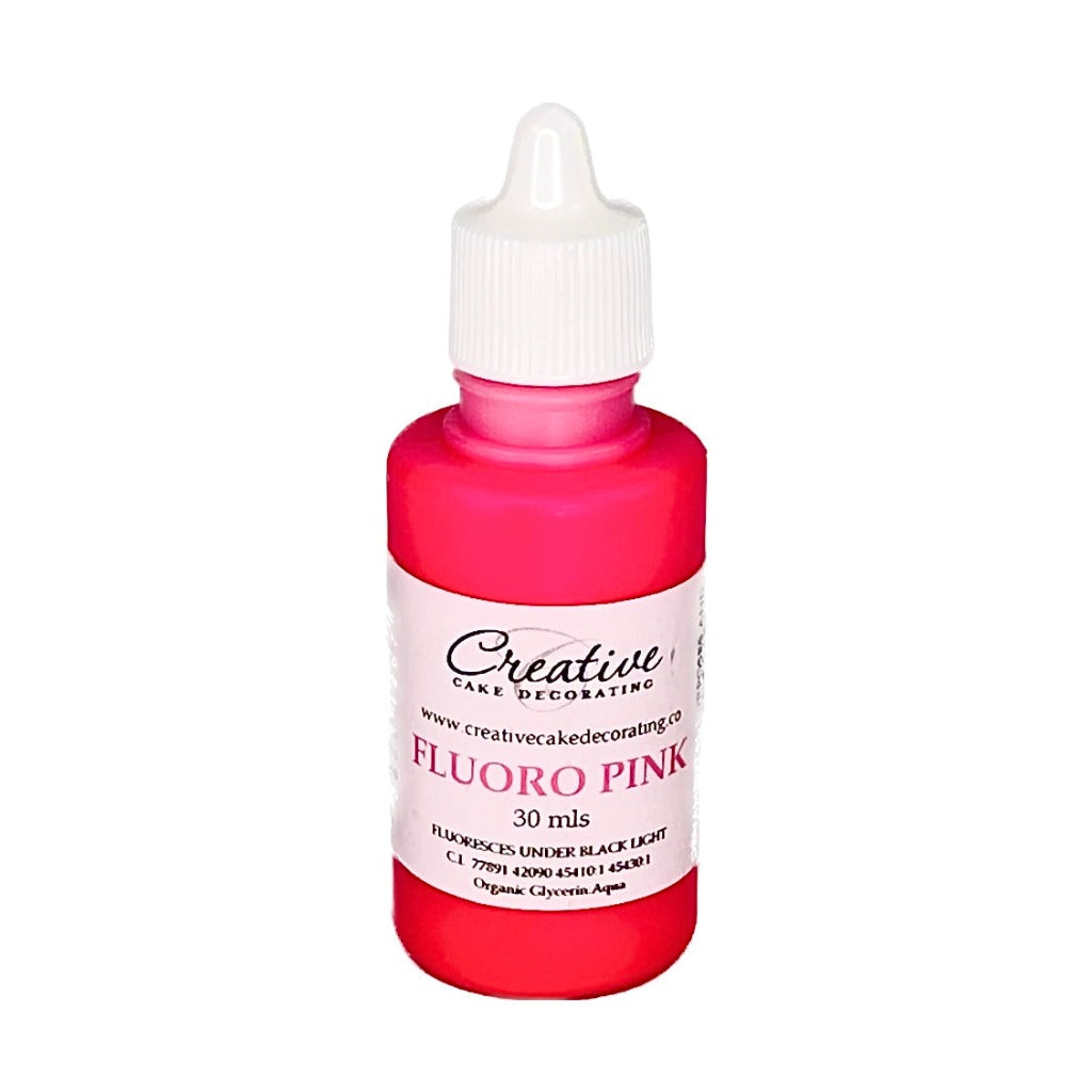 Creative Cake Decorating Fluoro Colour 25ml - Pink | Cakers Paradise ...