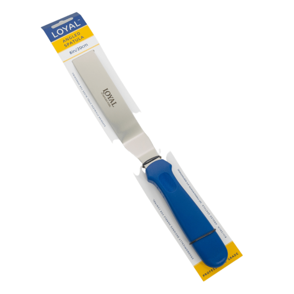 Loyal Angled Spatula for Cake Decorating - 8in | Cakers Paradise ...