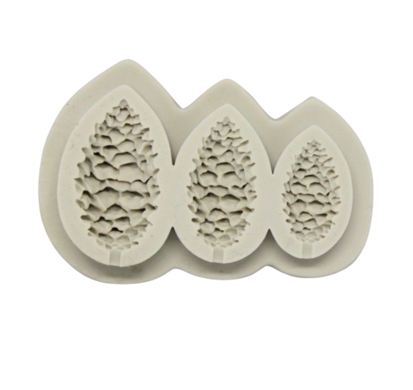 Pine Tree Cones Silicone Mould for Cake Decorating | Cakers Paradise ...