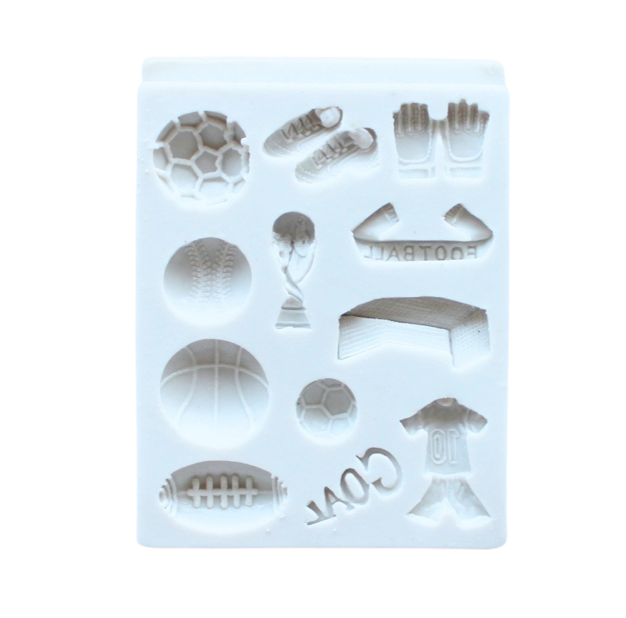 Soccer - Footy Silicone Mould for Cake Decorating | Cakers Paradise ...