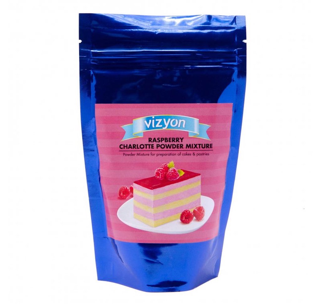Vizyon Charlotte Mousse Powder Mix 200g - Raspberry | Cakers Paradise ...