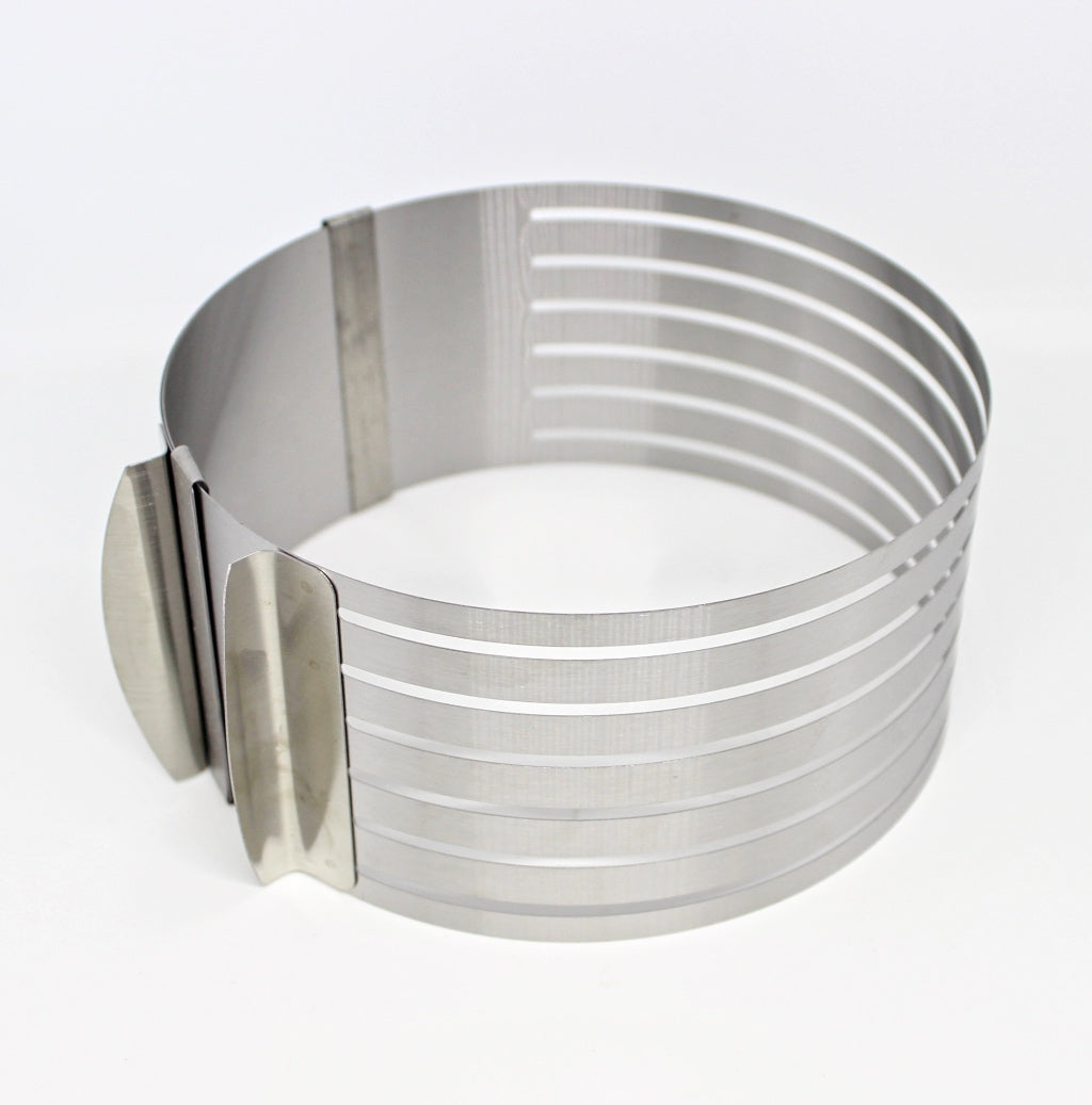Stainless Steel Adjustable Cake Layer - Slicer Guide | Cakers Paradise ...