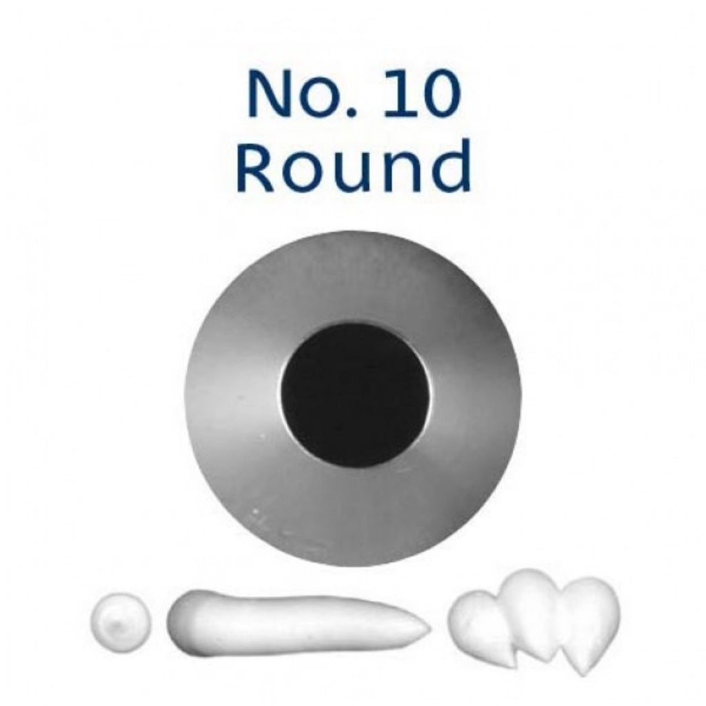 Loyal Round Piping Nozzle - Tip No.10 | Cakers Paradise – Cakers Paradise