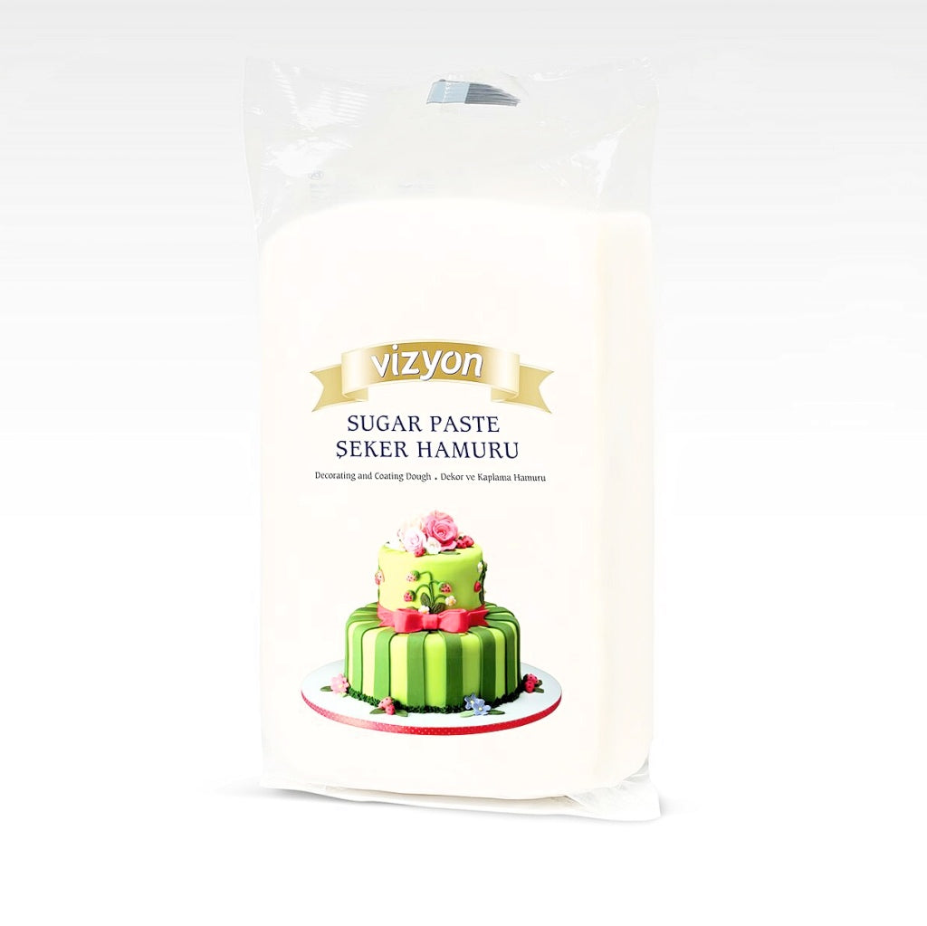 Vizyon Fondant for Cake Decorating White 1kg | Cakers Paradise – Cakers ...